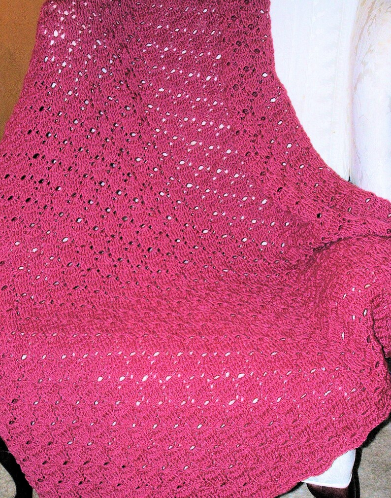 Butterfly Wings Afghan Crochet Pattern: Boho Lace Blanket (PDF Pattern ...