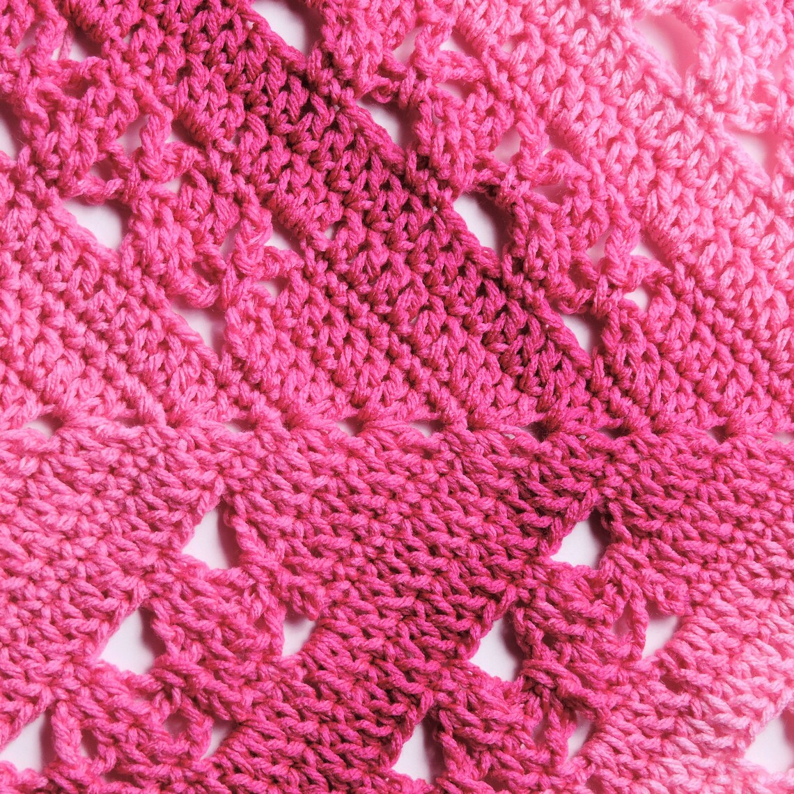 Lunar Crossings Rectangle Blanket Pattern Baby Afghan Crochet | Etsy
