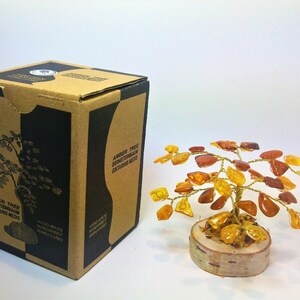 Amber Tree of Happiness Willow Tree 8cm 100% Natural 45 Baltic Amber ...