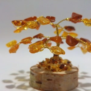 Amber Tree of Happiness Willow Tree 8cm 100% Natural 45 Baltic Amber ...