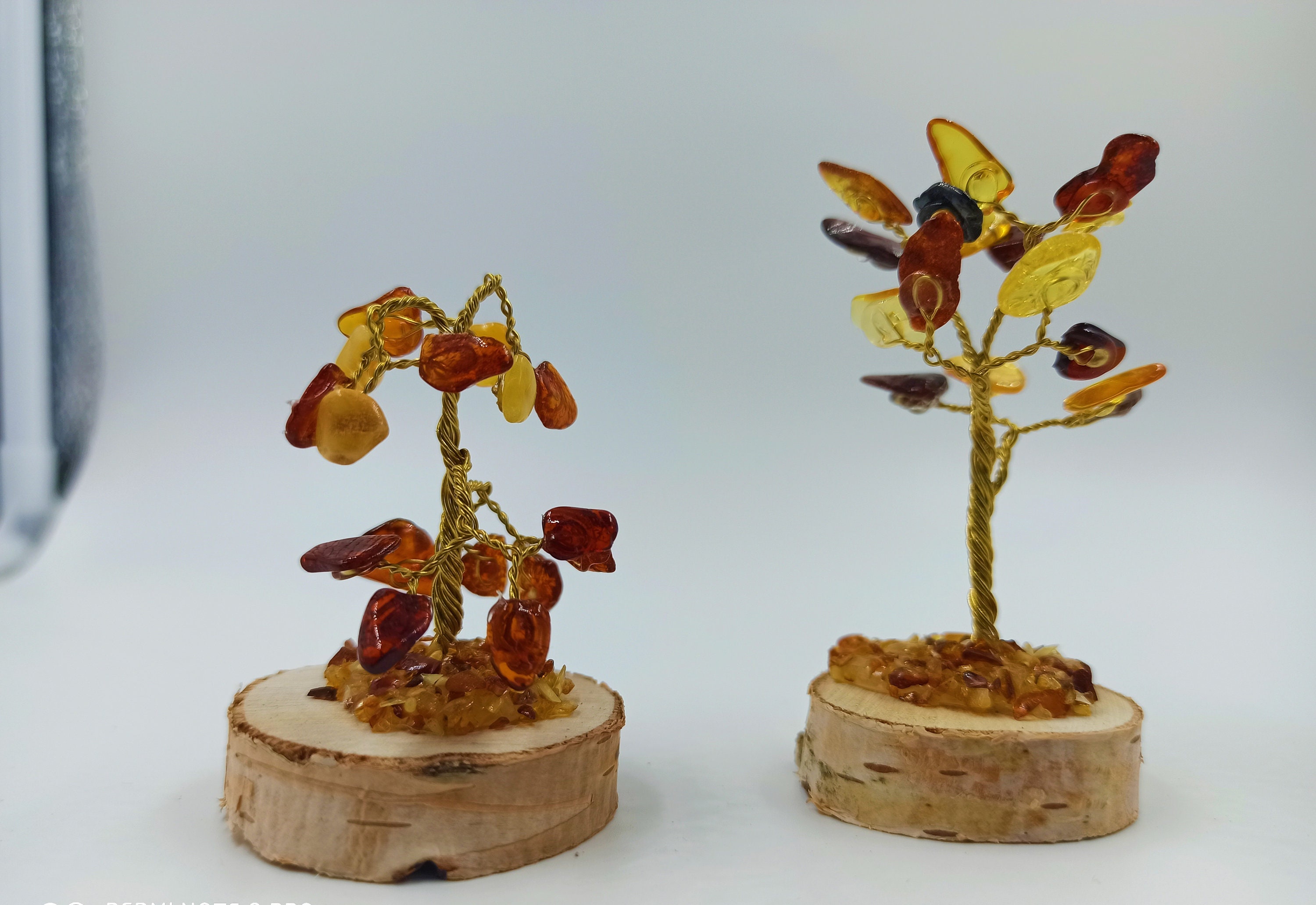 Amber Tree of Happiness 7cm 16 Baltic Amber Stones | Etsy