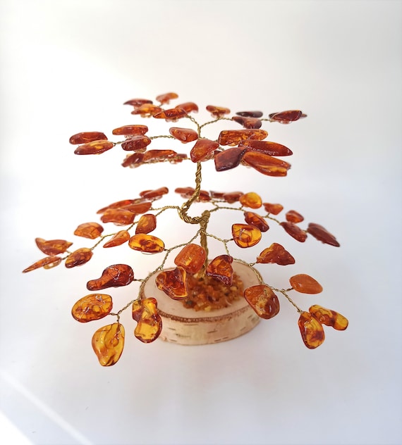 Amber Tree of Happiness Maple Tree 100% Natural 72 Baltic | Etsy