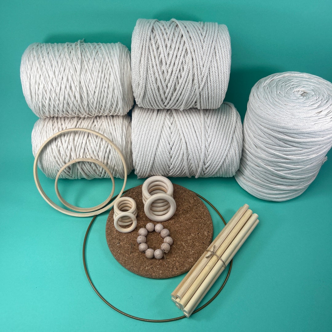 DIY Kit Makramee XXL I Großes DIY Starter Set Für Makramee I - Etsy