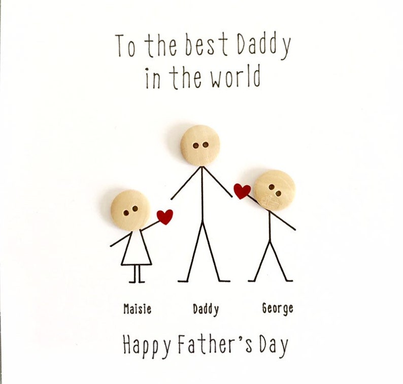 Daddy Birthday Card Best Daddy in the World Daddy Card - Etsy