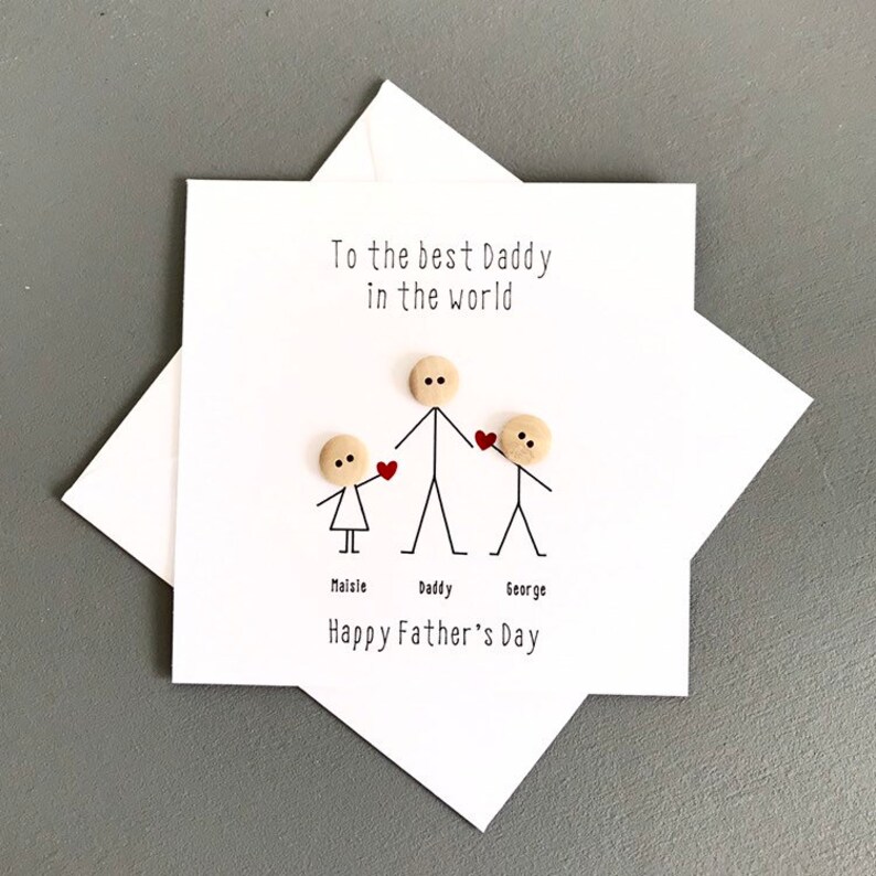 Daddy Birthday Card Best Daddy in the World Daddy Card - Etsy