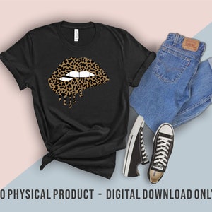 Leopard Lips Svg, Cheetah Print Svg, Dripping Lips Svg, Drip Lip Svg ...