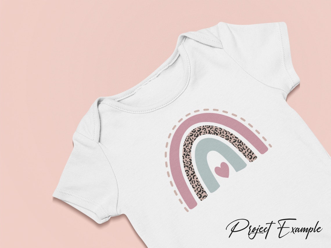 Boho Leopard Rainbow Svg Rainbow Svg Leopard Print Svg - Etsy