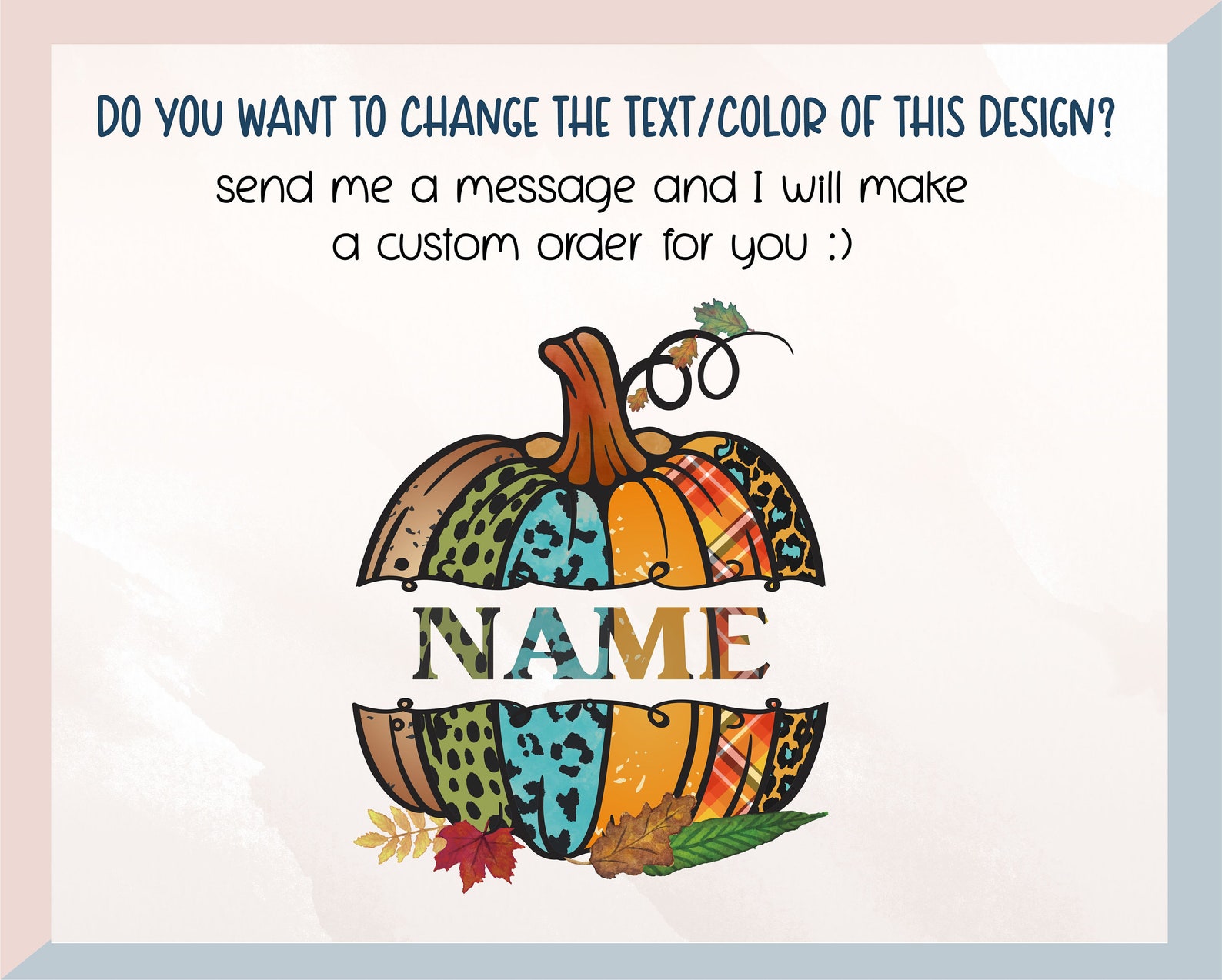 Split Pumpkin Png, Pumpkin Bundle Png, Leopard Pumpkin Sublimation ...