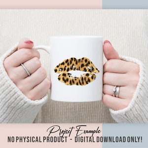 Leopard Lips PNG Bundle, Lips Sublimation Png, Cheetah Print Png, Lips ...