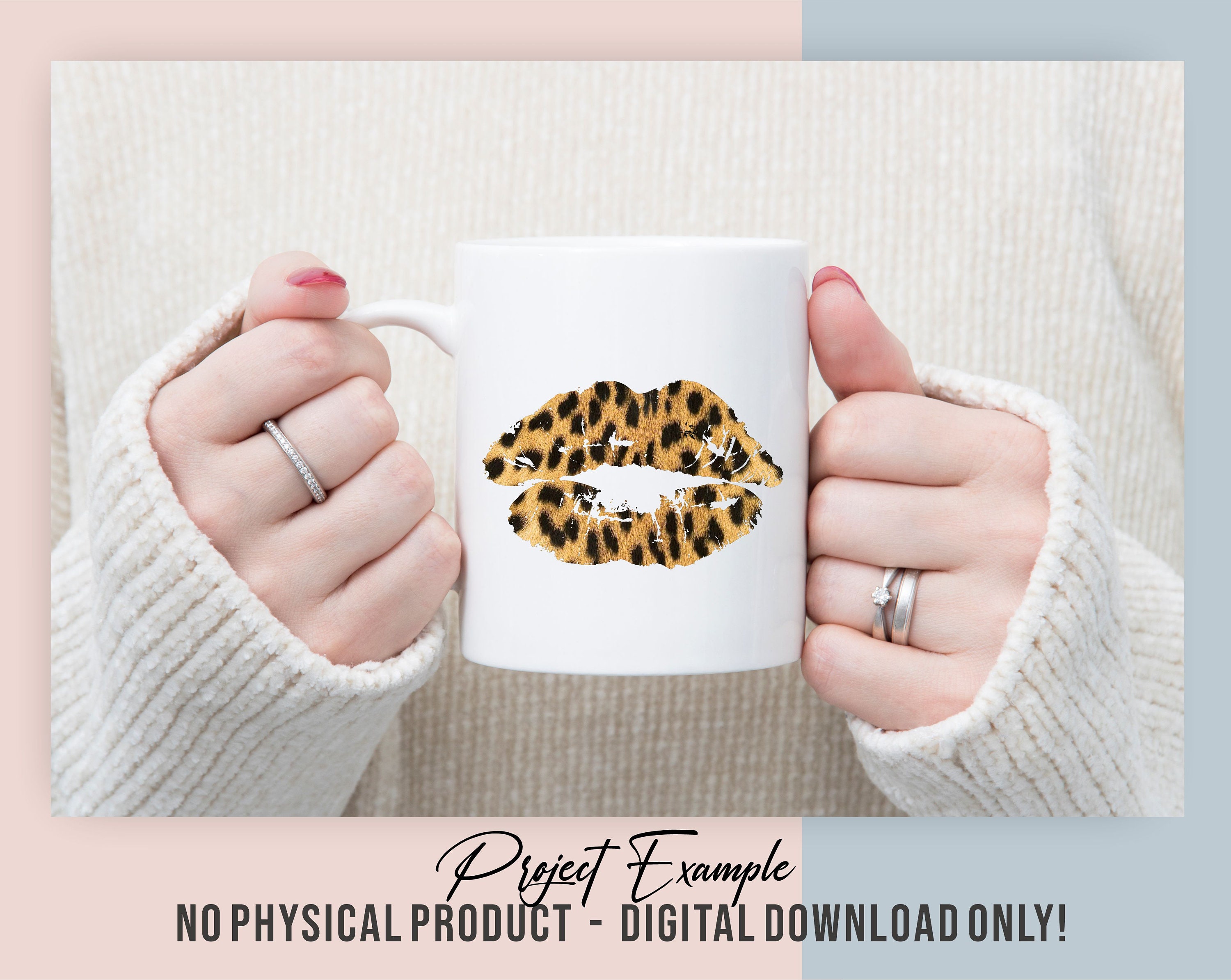 Leopard Lips PNG Bundle Lips Sublimation Png Cheetah Print - Etsy