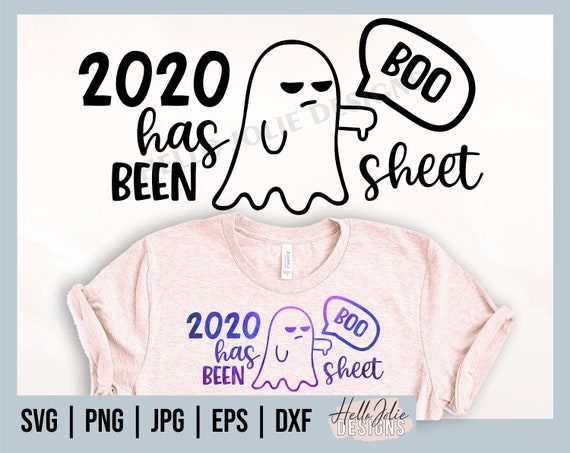 Boos Sheet 2020 svg Funny Halloween svg Ghost cut file | Etsy