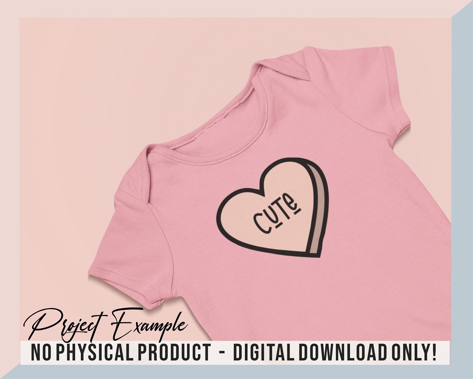 Conversation Hearts Svg Candy Heart Svg Bundle Valentines Etsy