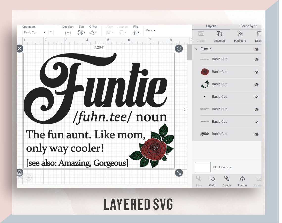 Funtie Svg Funny Aunt Svg Auntie Shirt Funny Definition | Etsy