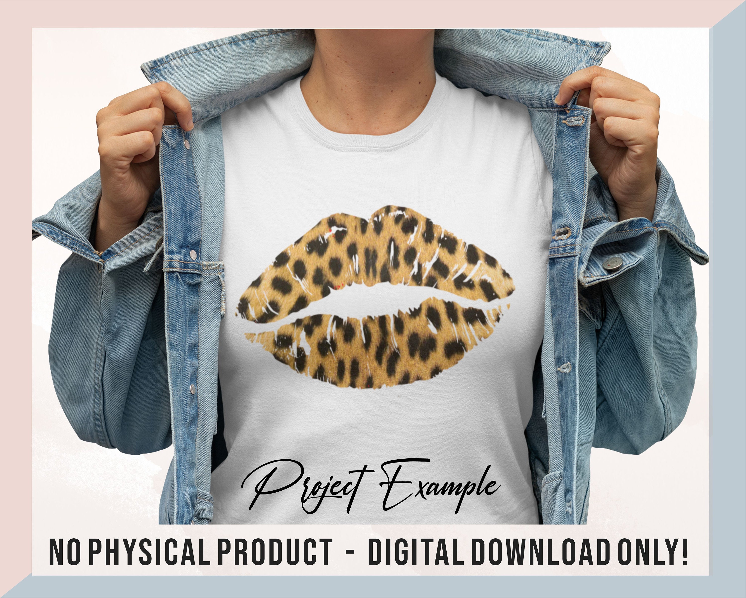 Leopard Lips PNG Bundle Lips Sublimation Png Cheetah Print - Etsy
