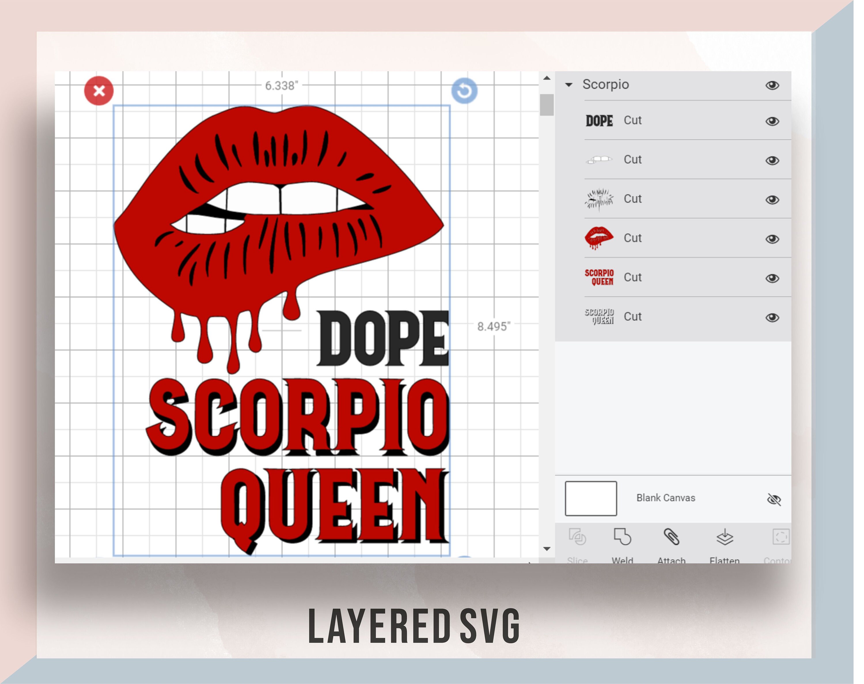 Zodiac Queen Bundle Svg Dope Queen SVG Zodiac Sign Svg | Etsy