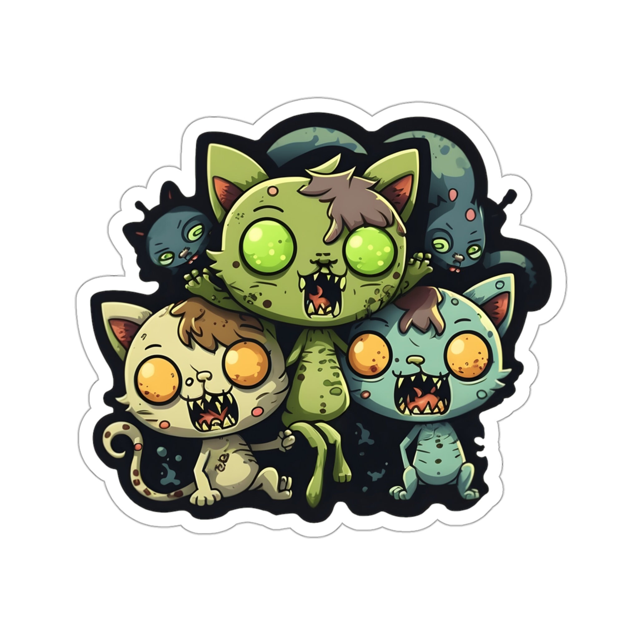 Cute Zombie Cats