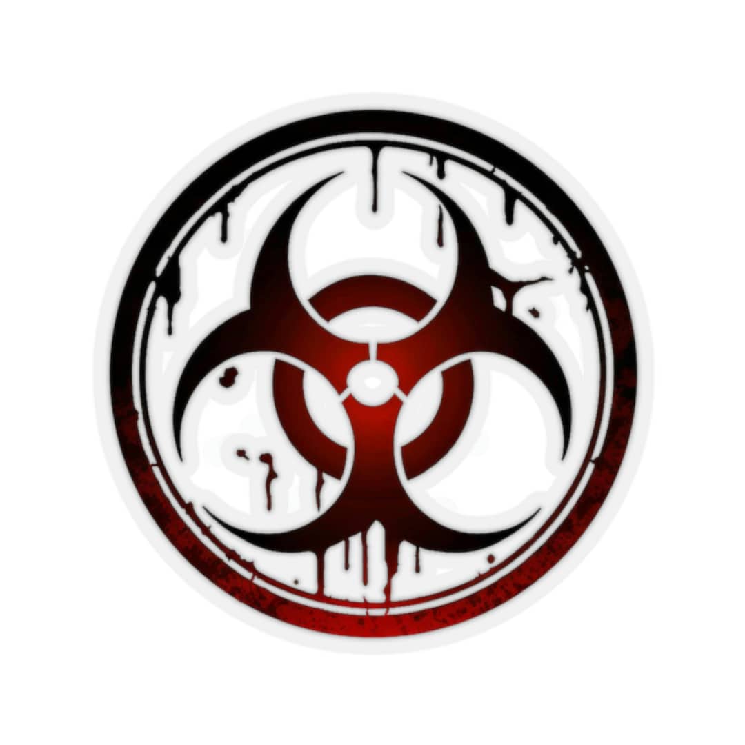 Biohazard Symbol Sticker B1 Hazardous Danger Sticker - Etsy