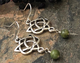 Irish Sterling Jade Jewelry - Etsy