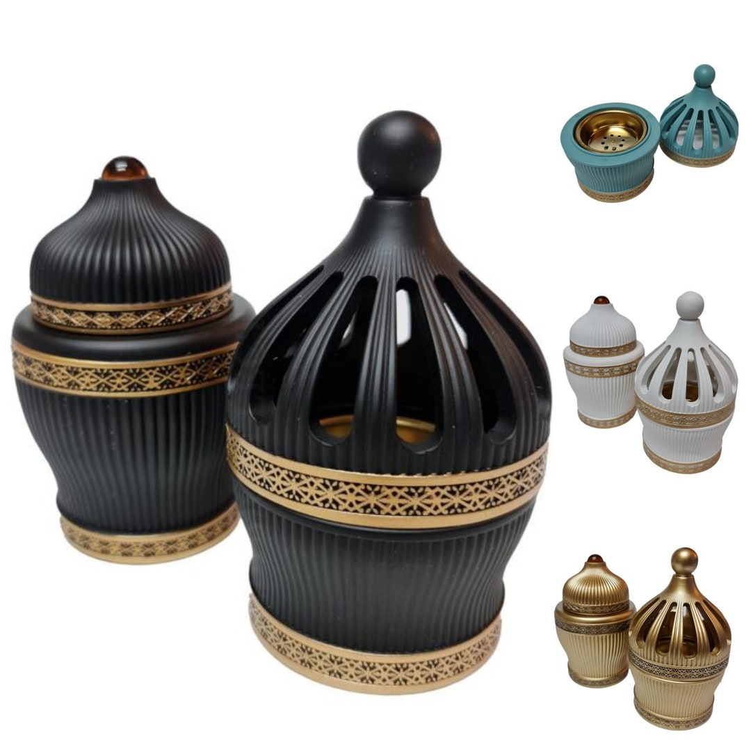 Ceramic Incense Bakhoor Burner 2 Piece Set,burner High Quality Magnetic ...