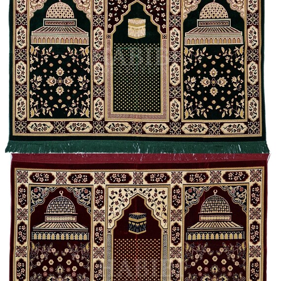 Large Islamic Kaba Mosque Prayer Mat Musallah Janamaaz 3 - Etsy UK