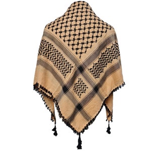 Big Authentic Nice Quality Arab Palestine Afghan Style Scarf Shemagh ...