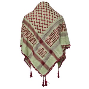 Big Authentic Nice Quality Arab Palestine Afghan Style Scarf Shemagh ...