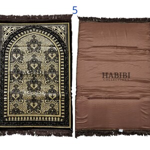 New 1 Thick Soft Sponge Padded Prayer Mat Rug Musallah30x 45.5 1kg ...