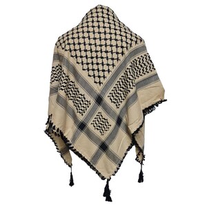 Big Authentic Nice Quality Arab Palestine Afghan Style Scarf Shemagh ...