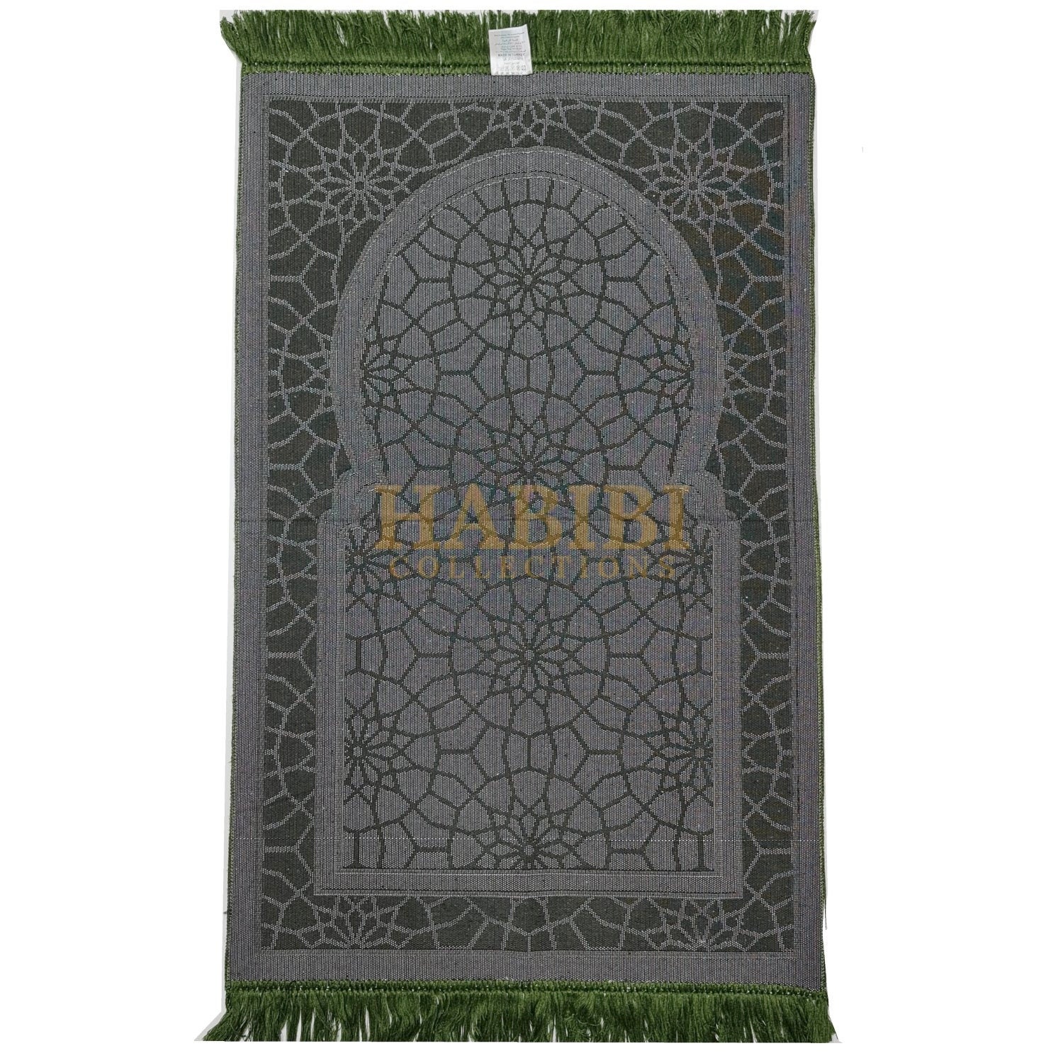 Super Soft Geometric Pattern Islamic Prayer Mat Jannamaz - Etsy UK