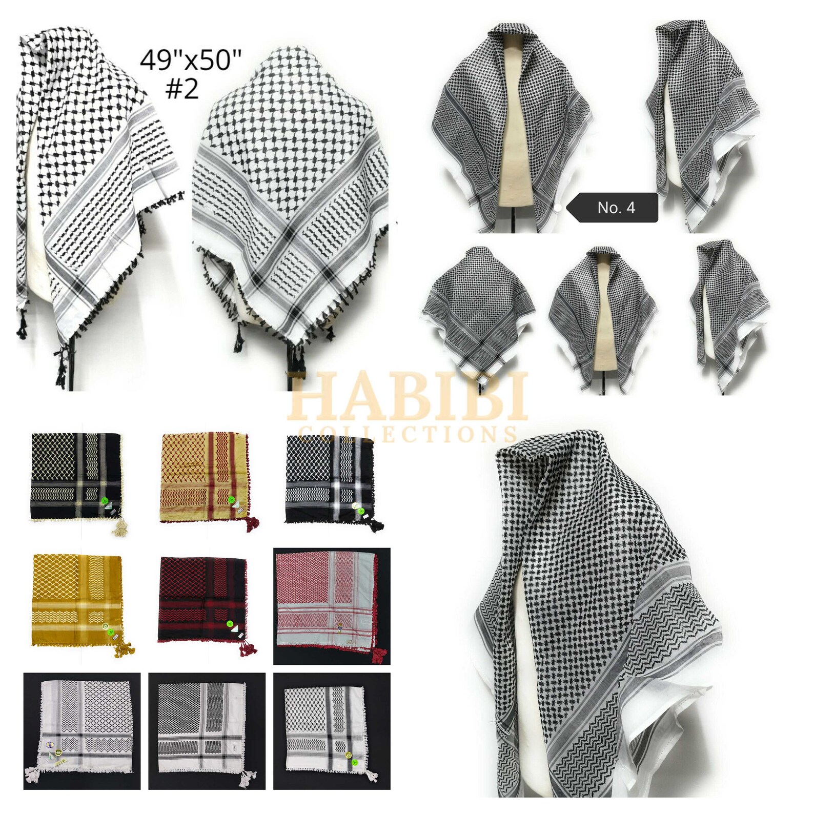 Big Authentic Nice Quality Arab Palestine Afghan Style Scarf | Etsy UK