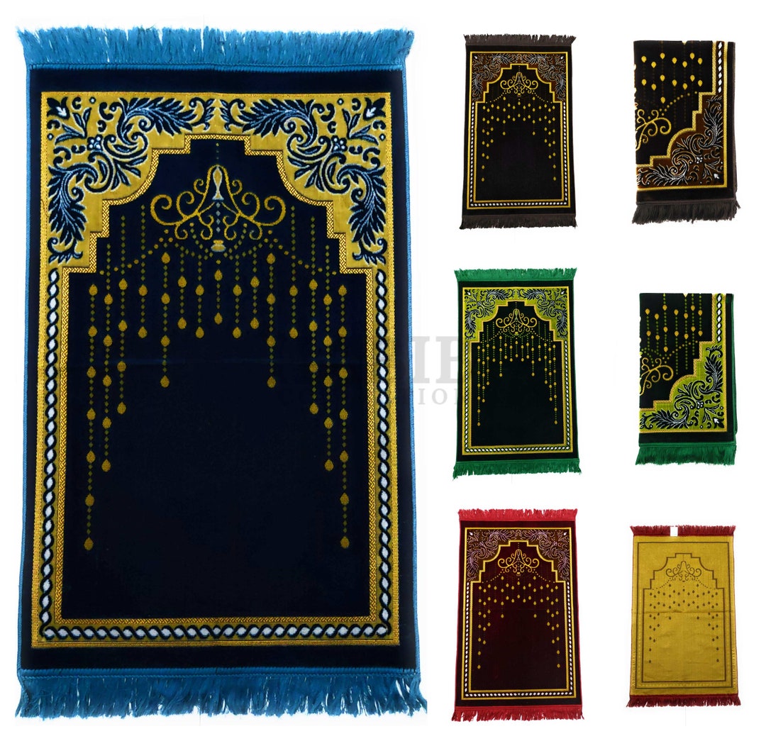 Beautiful Nice Quality Turkish Prayer Mat Janamaz Musallah Rug-590g to ...