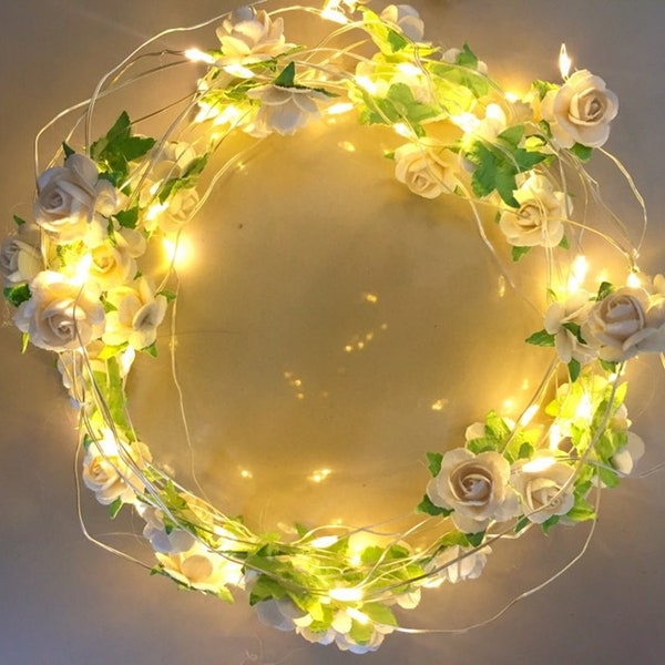 Flower String Lights - Etsy