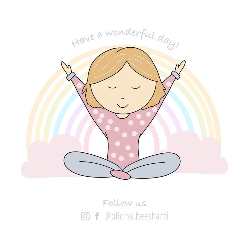 Printable Spring Yoga Cards for Kids - 18 Asanas With Animals and Other ...