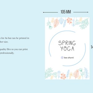 Printable Spring Yoga Cards for Kids - 18 Asanas With Animals and Other ...