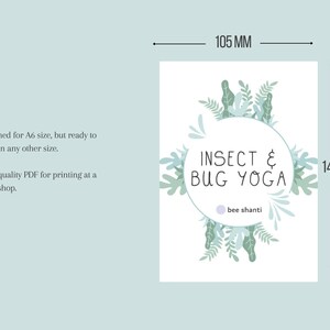Insect & Bug Yoga Cards for Kids - 16 Asanas + 1 Pranayama | INSTANT ...