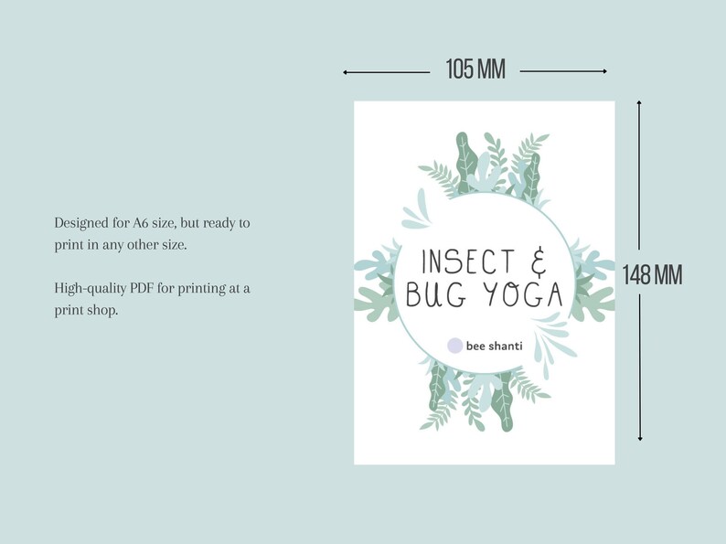 Insect & Bug Yoga Cards for Kids - 16 Asanas + 1 Pranayama | INSTANT ...