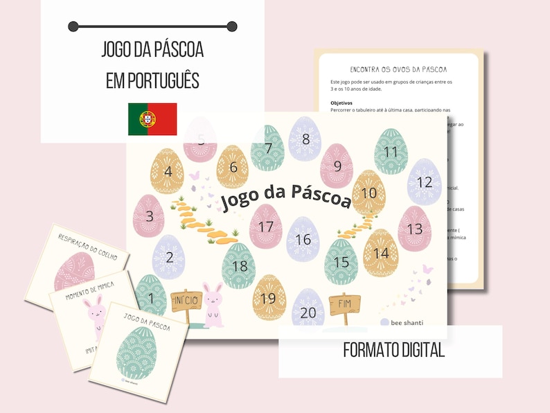Jogo De Tabuleiro Da Páscoa – 4 Categorias De Atividades Para Yoga E ...