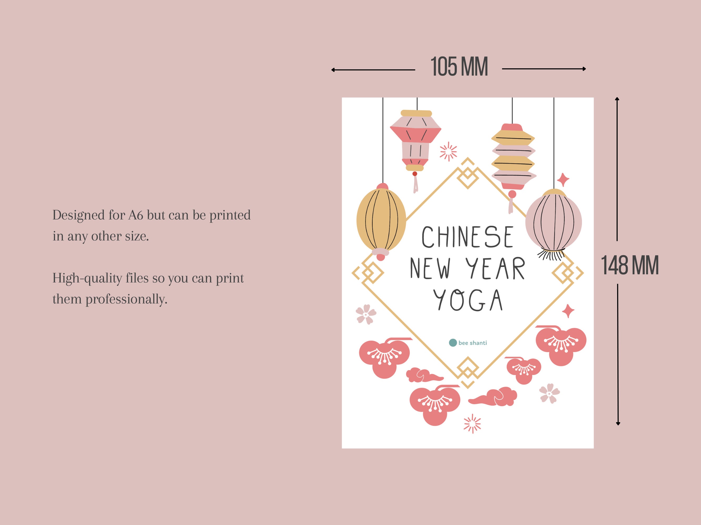 Printable Chinese New Year Yoga Cards for Kids - 12 Asanas With Animals ...