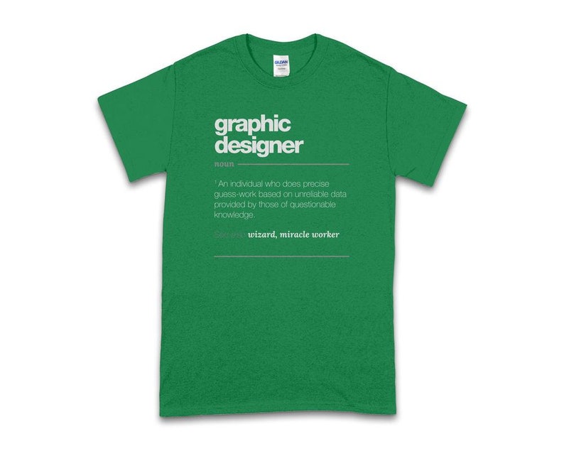 Graphic Designer Definition T-shirt - Funny Job Gift Tee - Etsy