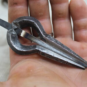 Forged Indian Morchang With Wood Case / Morsing / Morchong / Jew's Harp ...