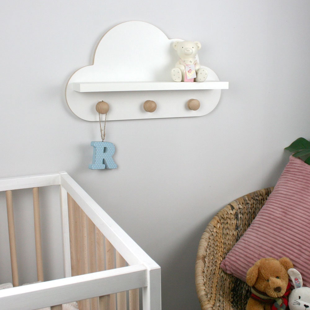 Cloud Ledge Hanger - Nursery Deco - Nursery Furniture - Nursery Ideas ...