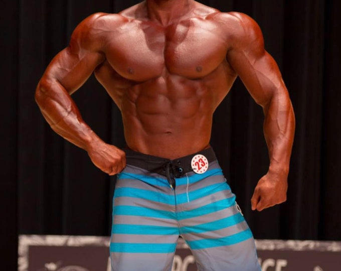 Custom Made Board Shorts for Bodybuilding Contests Men's Physique IFBB ...
