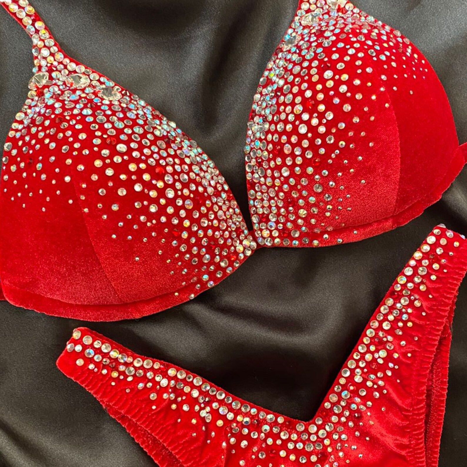 Crystal Competition Figure Bikini Best Fitness Bodybuilding - Etsy