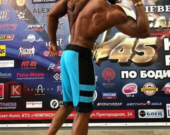 IFBB NPC Custom Made Mens Physique Boardshorts Competition | Etsy