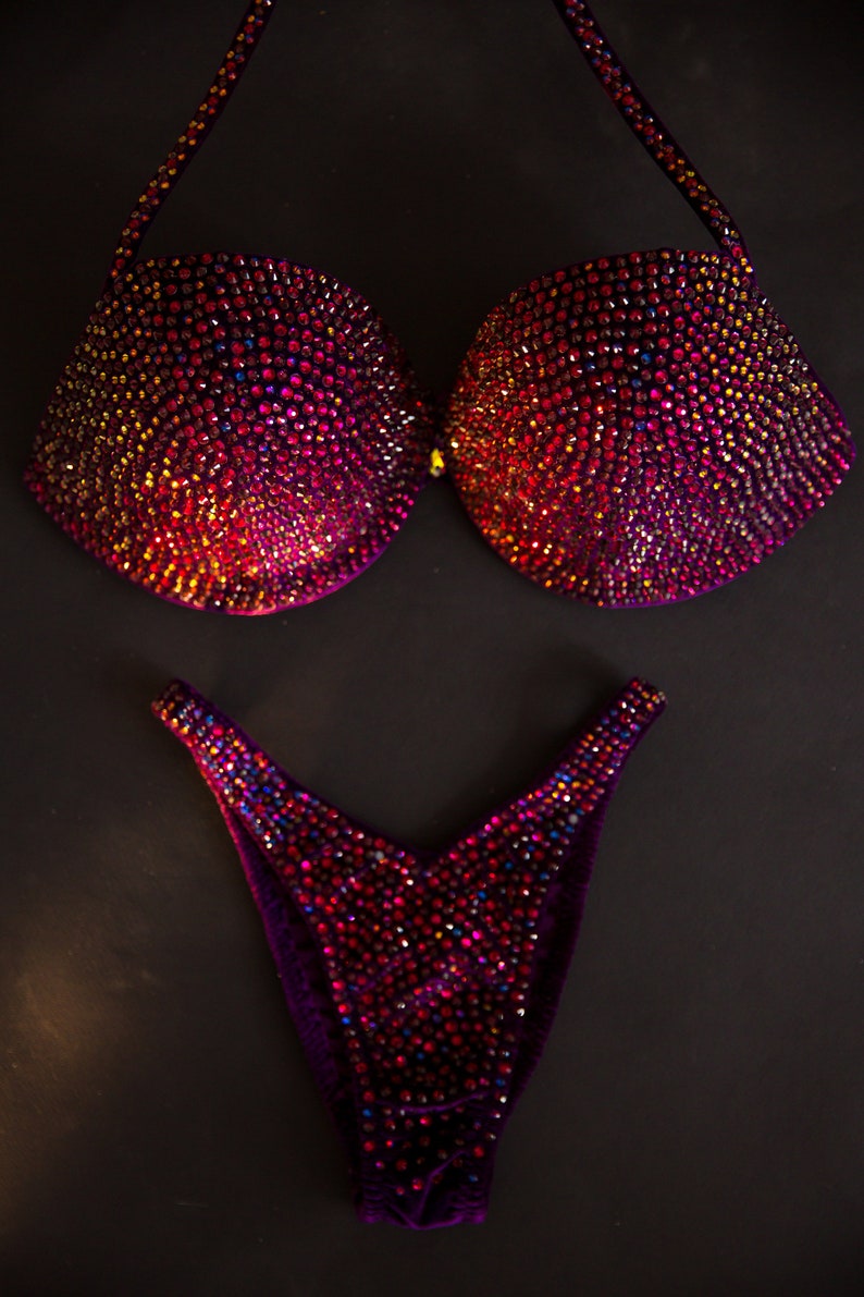 IFBB Bikini Competition Bikini Custom Competition Bikini - Etsy