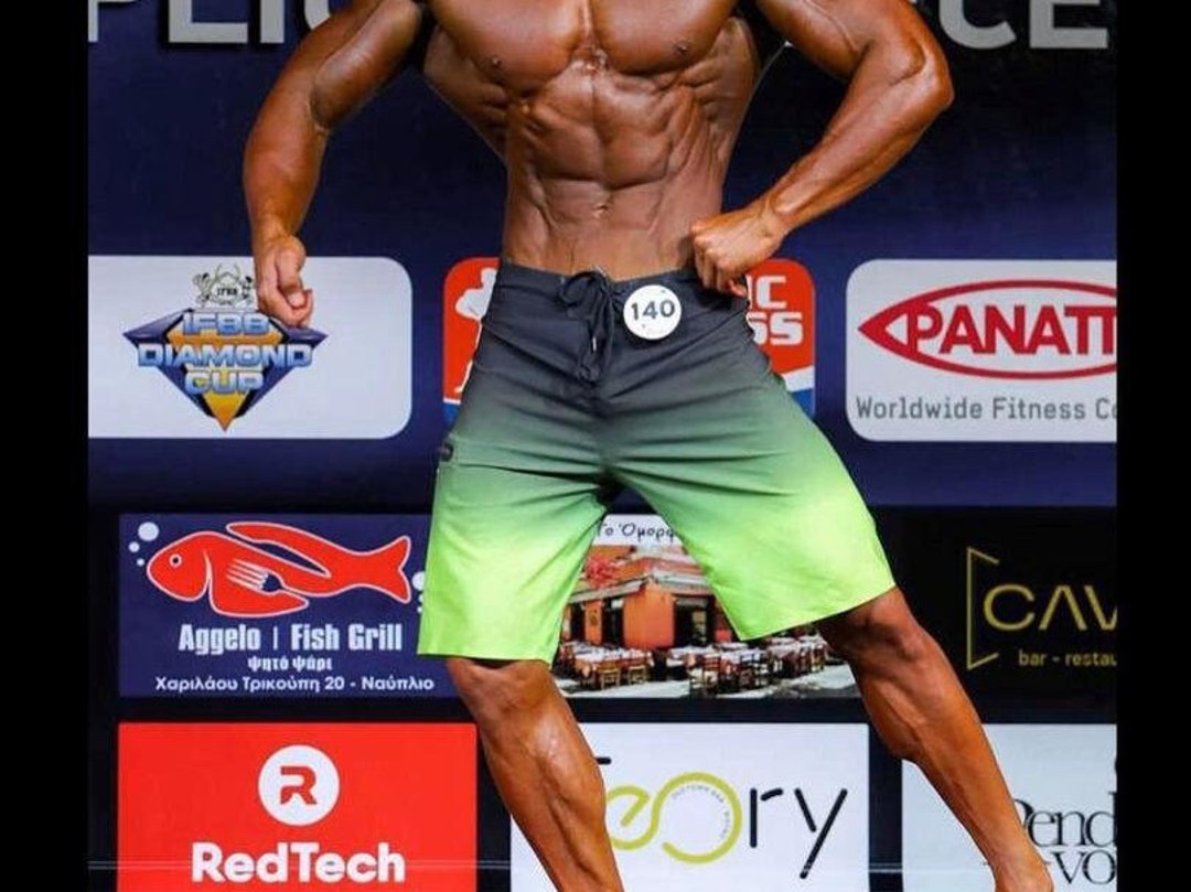 IFBB NPC WBFF Custom Made Men's Physique Shorts / Mens Physique ...