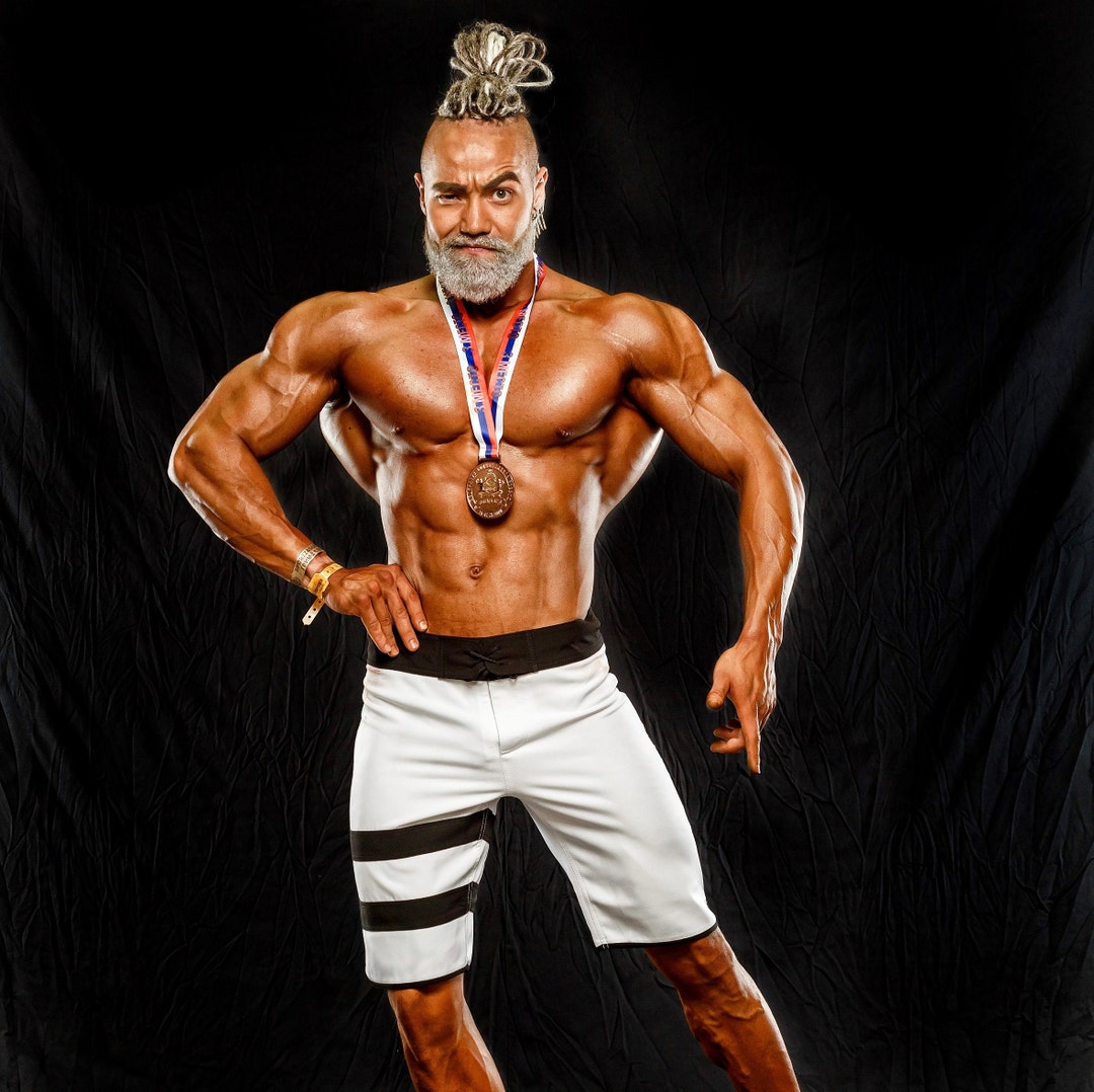 Custom Made Men's Physique Shorts / Mens Physique / Boardshorts ...