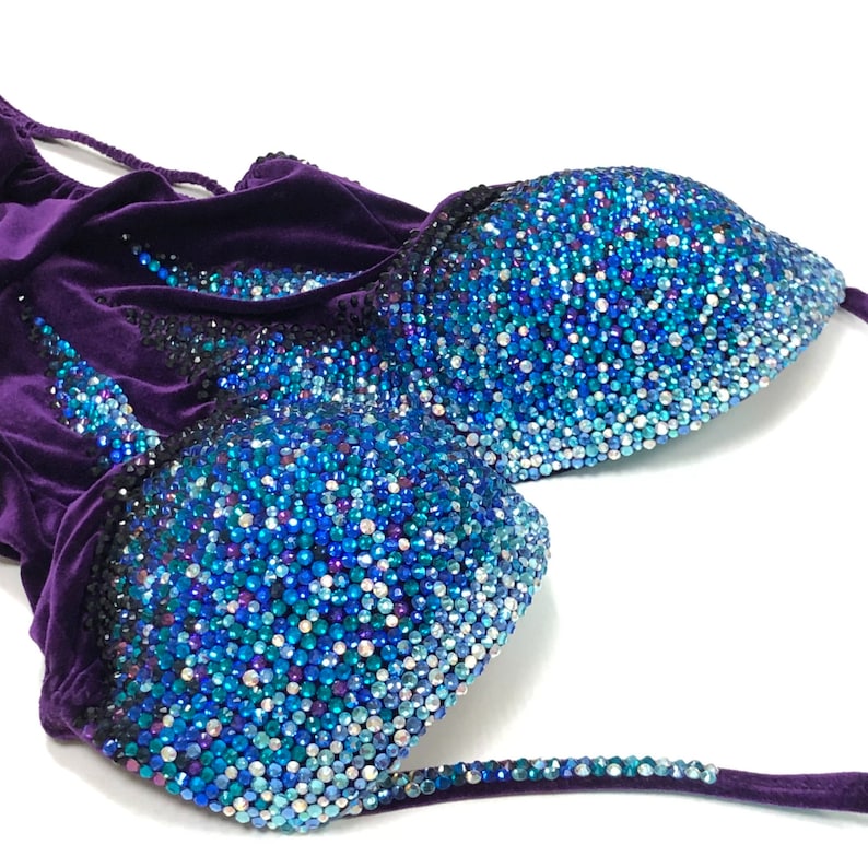 Fitmodel Competition Bodybuilding Suit or Crystal Posing - Etsy