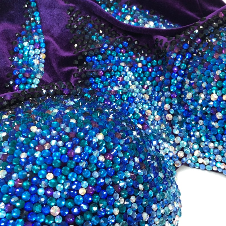 IFBB NPC WBFF Bodybuilding Monokini Suit With Crystal Posing ...