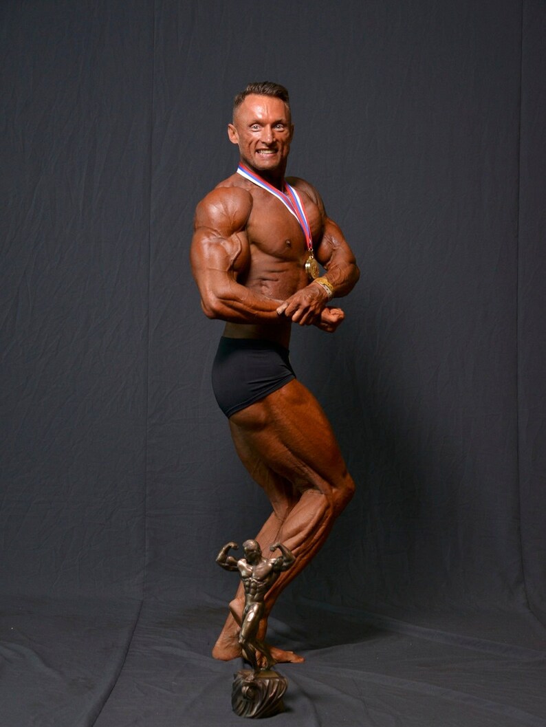 Custom Made Classic Physique Bodybuilding Black Posing Trunks - Etsy